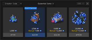 Wiki - Essential Coins | Essential Mod