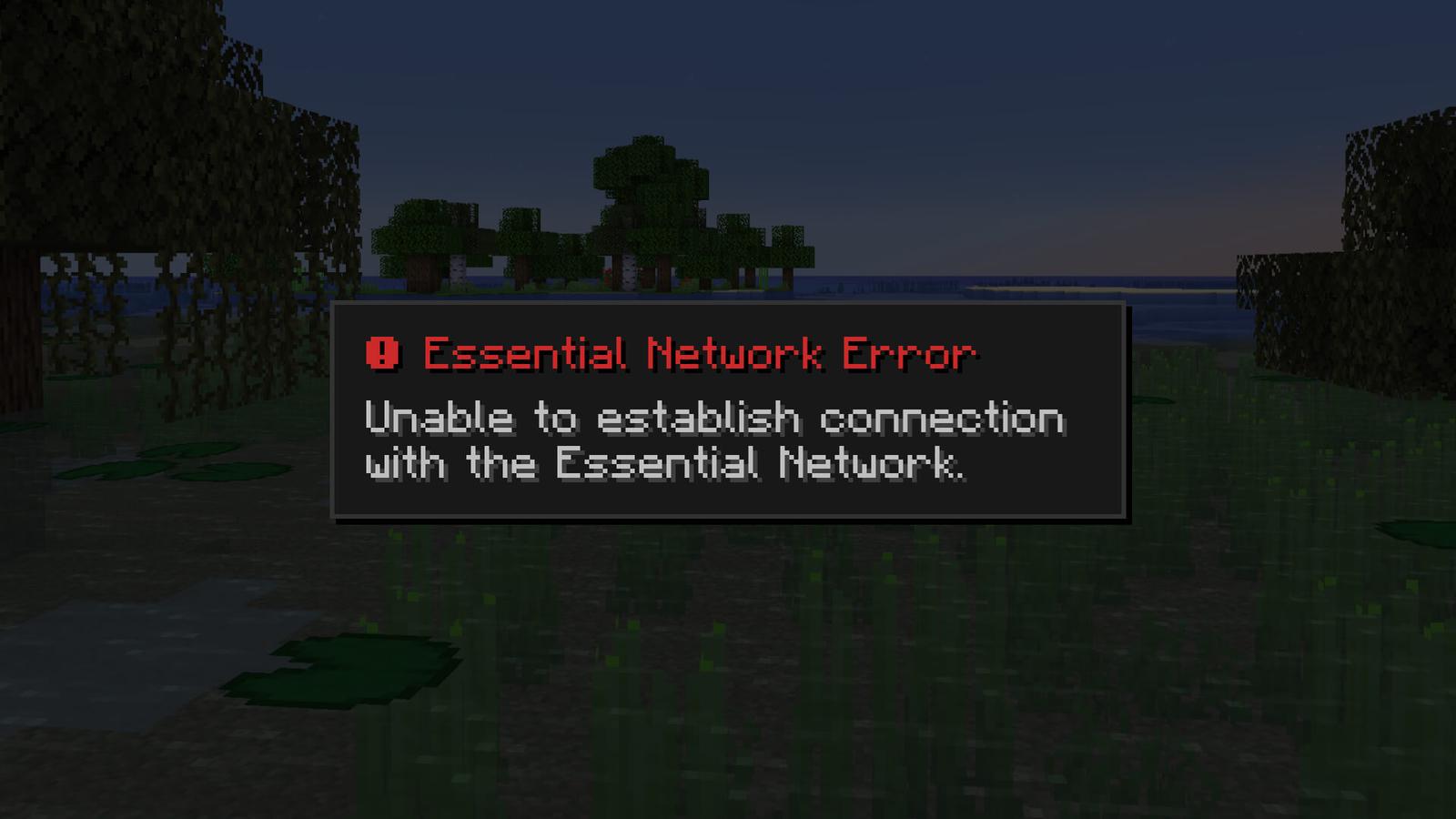 Wiki - Essential Network Error | Essential Mod