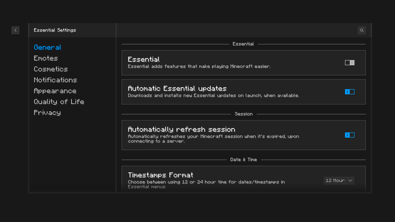 Wiki - Essential Wiki | Essential Mod